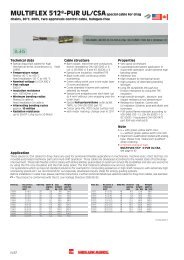 MULTIFLEX 512®-C-PUR special cable for drag ... - HELUKABEL