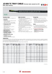 TRONIC (LiYY) flexibel, Farbcode nach DIN 47100 ... - HELUKABEL