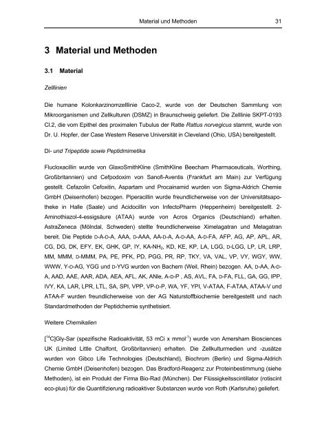 3 Material und Methoden