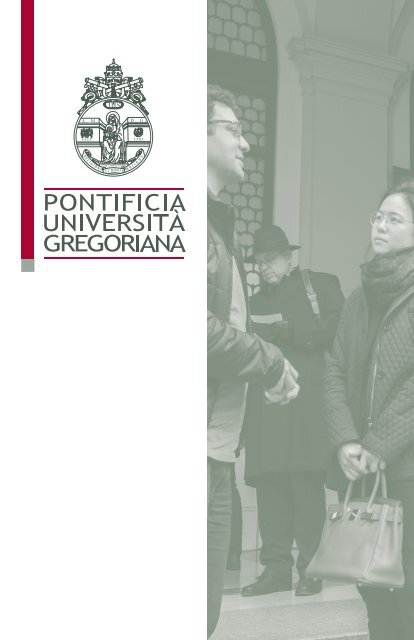 GREGORIAN UNIVERSITY brochure