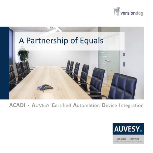 Brochure ACADI partnership program