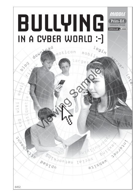 PR-6452UK Bullying in Cyber World - Middle
