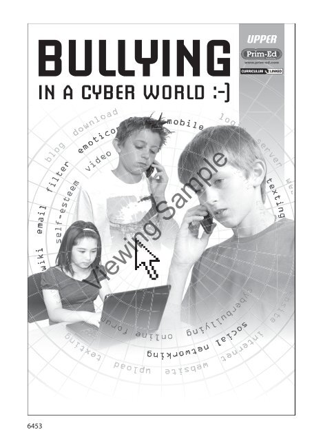 PR-6453UK Bullying in Cyber World - Upper
