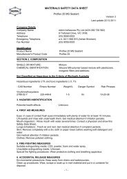 safety data sheet dunlop dispersion adhesives and grouts