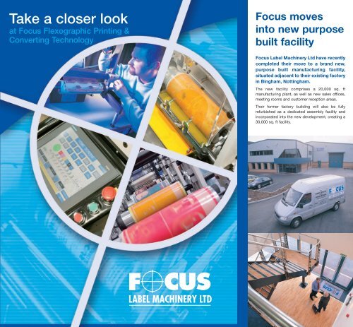 Focus Flexography Brochure - Focus Label Machinery, Ltd