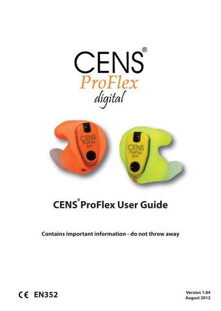 Cens proflex user guide - CENS digital