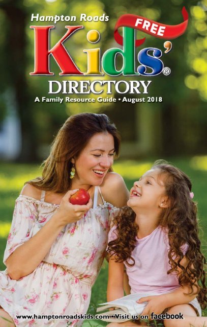 Hampton Roads Kids' Directory: August 2018