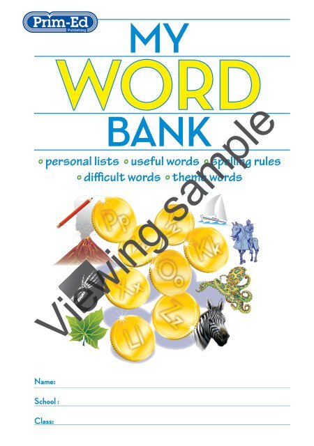 PR-1092UK My Word Bank