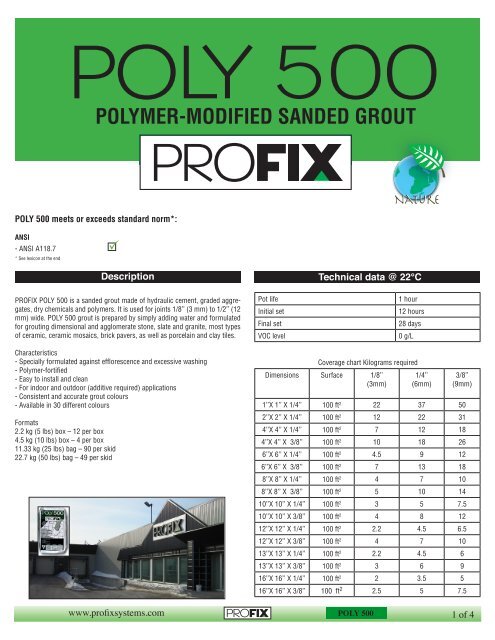 POLY 500 - Profix