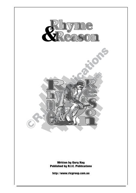 RIC-0124 Rhyme and Reason