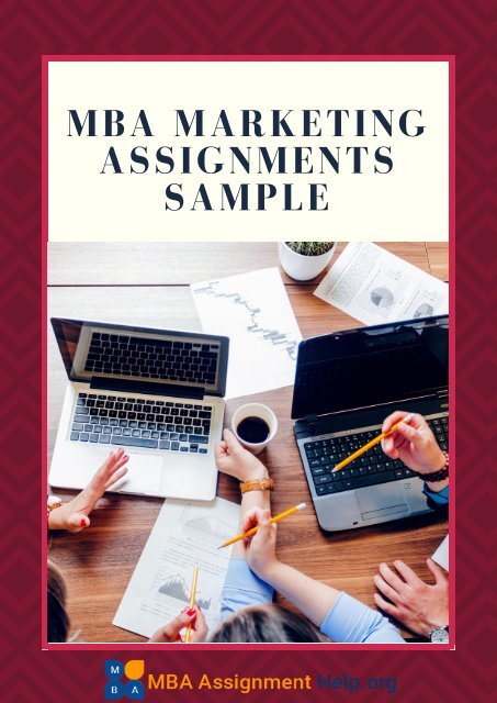 MBA Marketing Assignments Sample