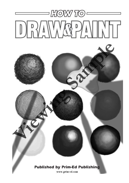 PR-2549UK How to Draw and Paint