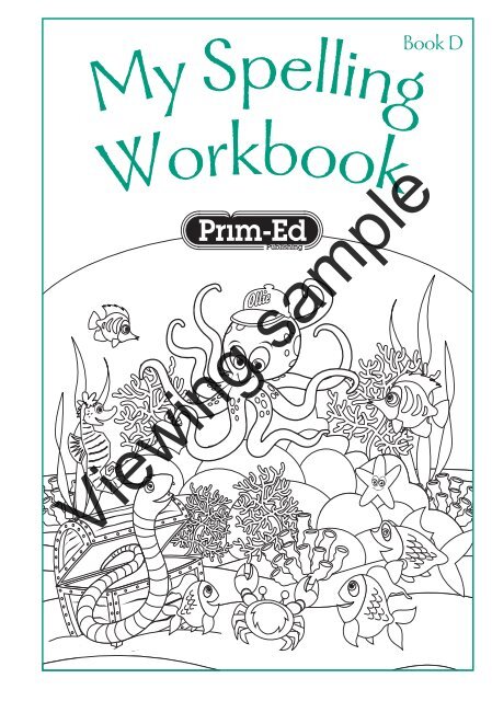 PR-1104UK Original My Spelling Workbook - Book D