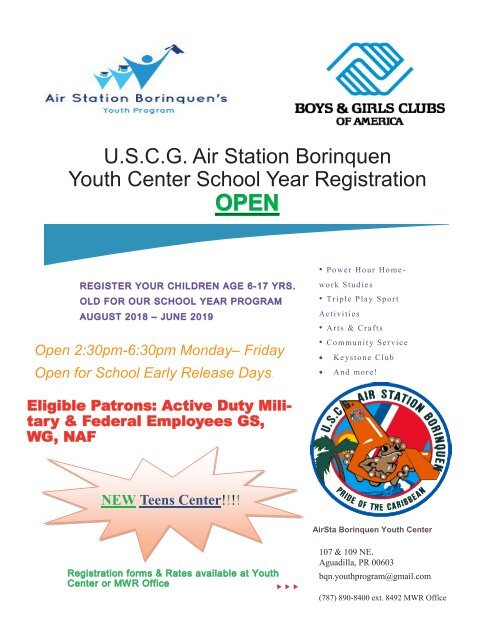 BGC School Year Flyer