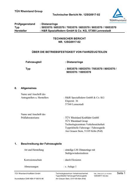 Muss Man Den Tuv Bericht Mitfuhren