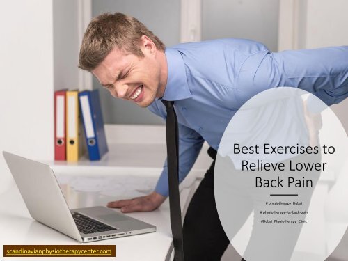 Best Exercises to Relieve Lower Back Pain