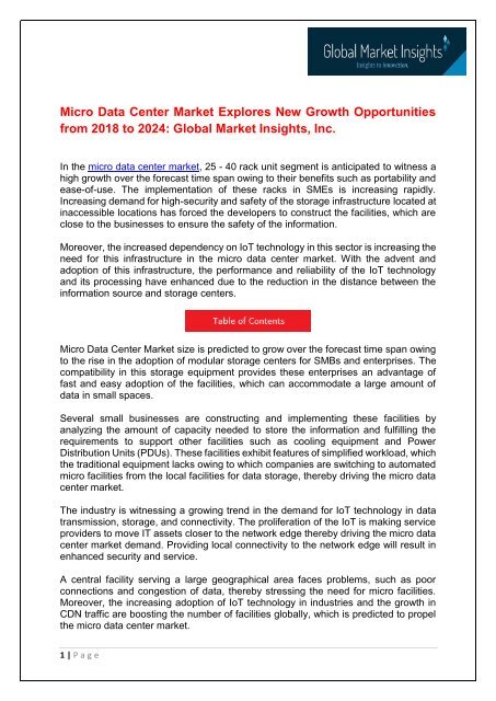 PDF-Micro Data Center Market