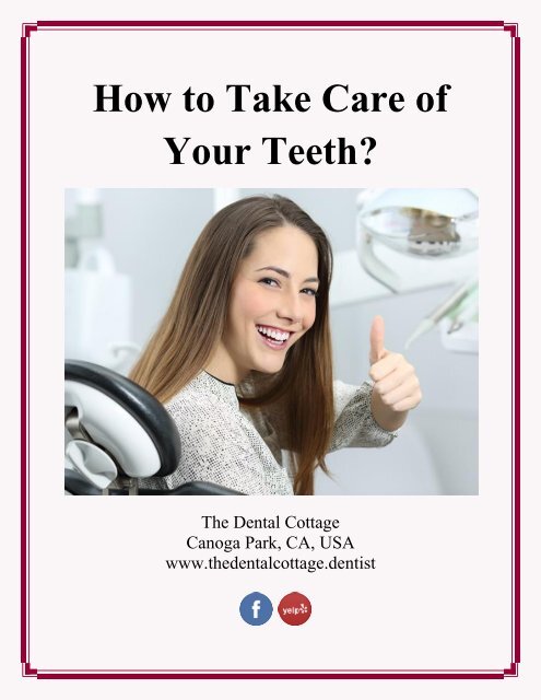 How to Take Care of Your Teeth