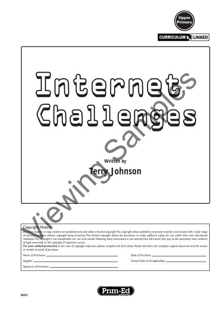 PR-0541IRE Internet Challenges - Upper