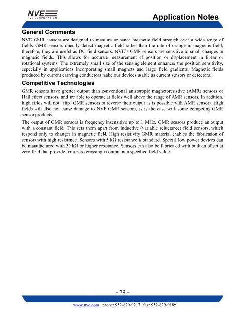 General Comments - 79 - w