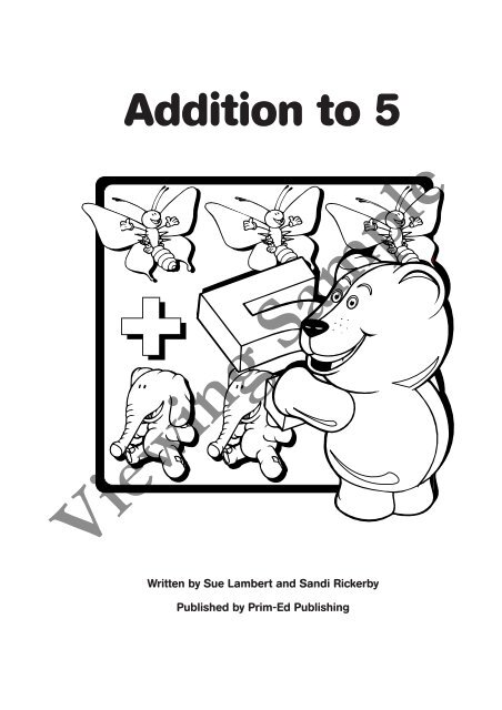 PR-2720IRE Early Skills Series - Addition to 5