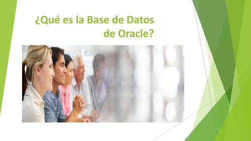 ¿Qué es la Base de Datos de Oracle?