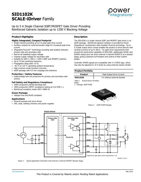 Sid1102k Data Sheet