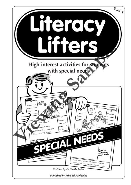 PR-0366IRE Literacy Lifters - Book 1