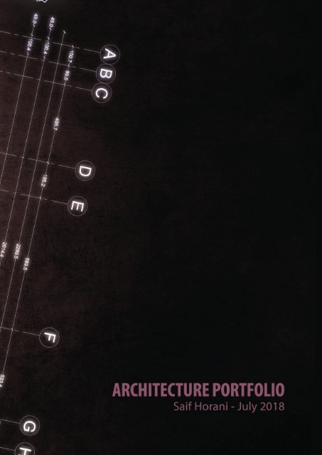 Seif Alhourani - Architecture graduate portfolio