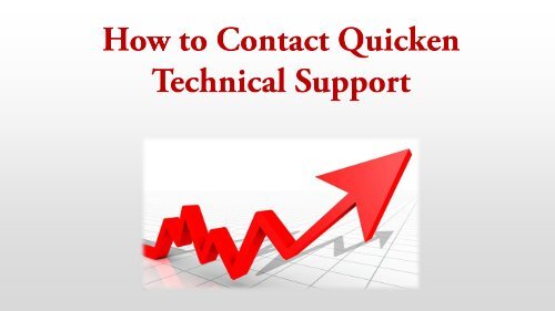 How to Connect Quicken Technical Support Number
