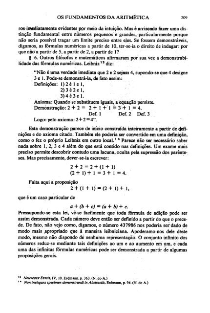 OS FUNDAMENTOS`DA ARITMÉ
