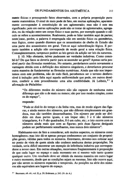 OS FUNDAMENTOS DA ARITMÉ