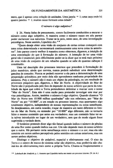 OS FUNDAMENTOS DA ARITMÉ