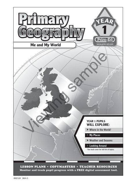 PR-6681UK Primary Geography - Year 1