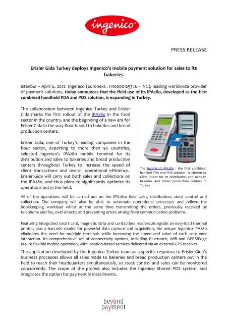 Download as PDF - Ingenico