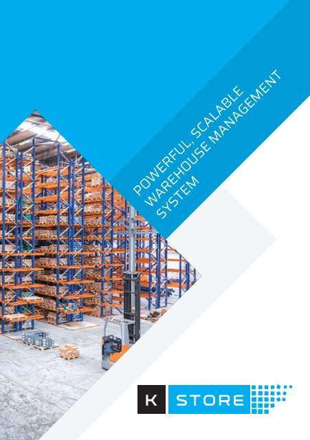 K-Store brochure single page