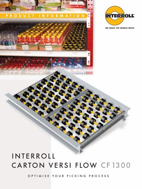 CARTON VERSI FLOW CF1300 INTERROLL