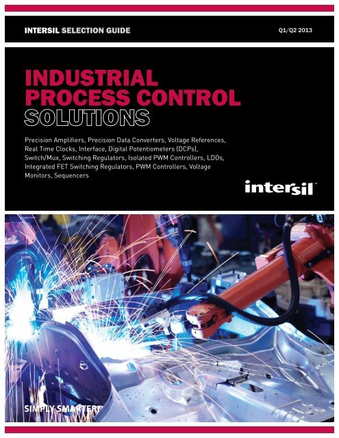 Industrial Process Control Solutions - Intersil