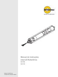 User manual Interroll Drum Motors