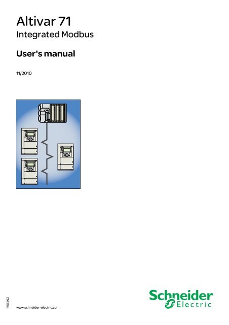 ALTIVAR 71 Modbus manual