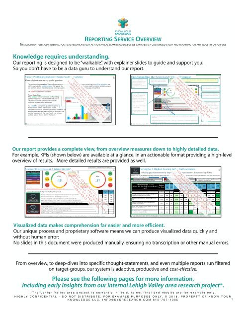 Reporting Overview with PA CD7 Partial Data Insights