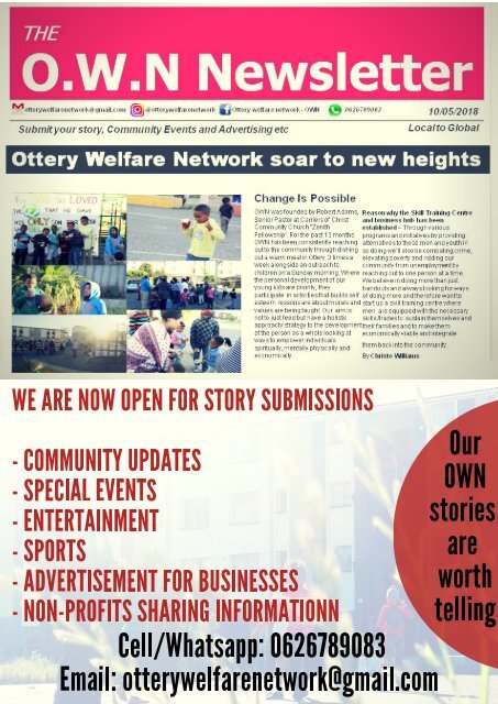 OWN News Letter