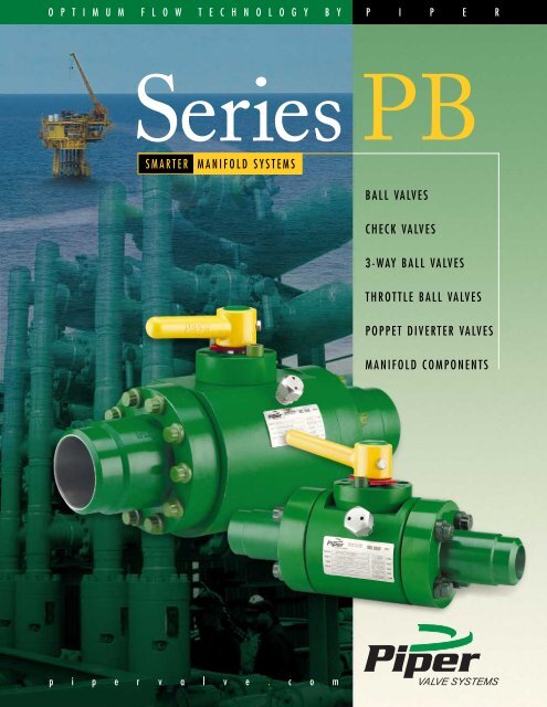 Piper Valve Systems Series PB Compact Manifold Systems
