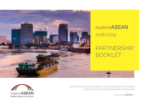 Partnership booklet explore ASEAN 2018 - 2019