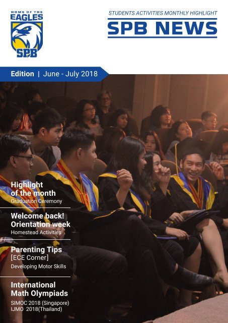 SPB News June - July 2018