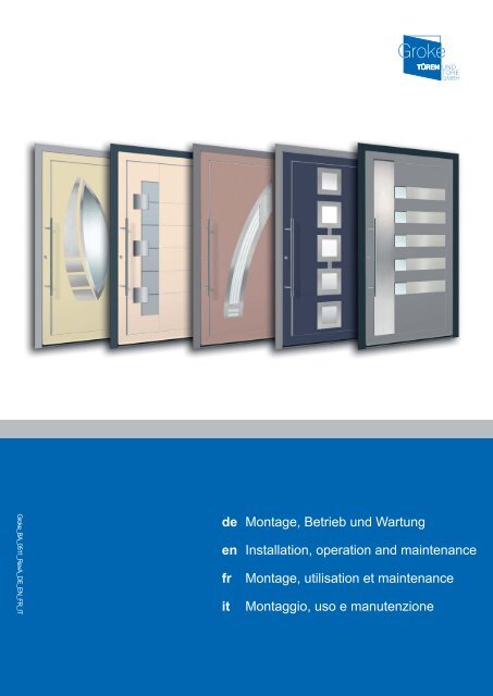 en fr it - Groke Türen und Tore GmbH