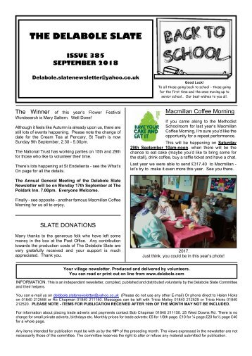 Delabole Slate Magazines