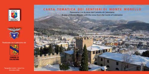 Mappa Monte Morello - Pro Loco Sesto Fiorentino