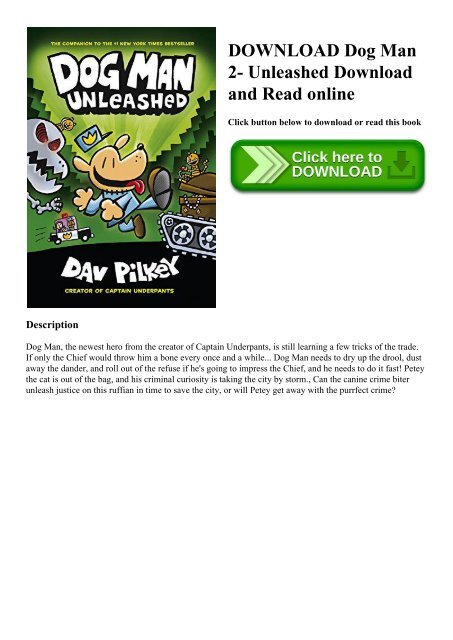 DOWNLOAD Dog Man 2- Unleashed Download and Read online