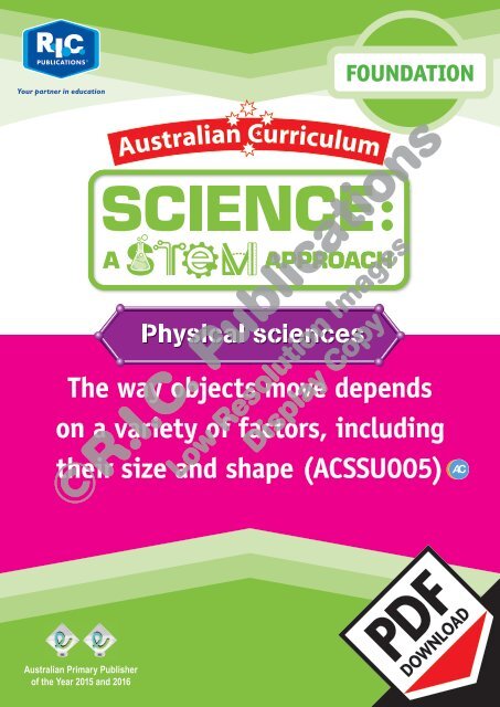 20371_Science_a_STEM_approach_Foundation_Physical_Sciences_How_things_move
